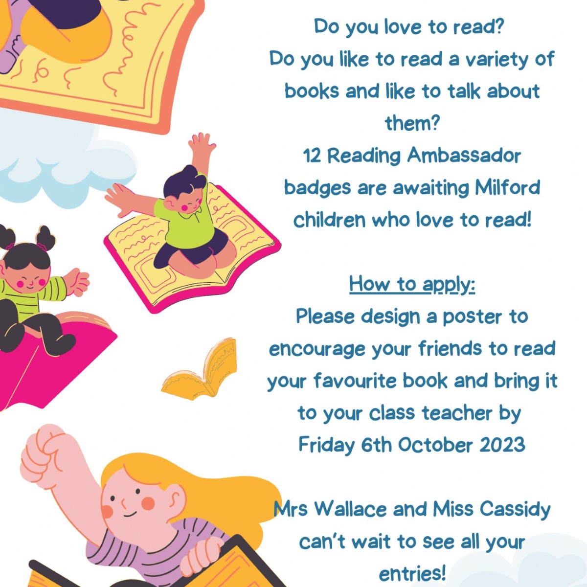 The Milford Academy - Reading Ambassadors